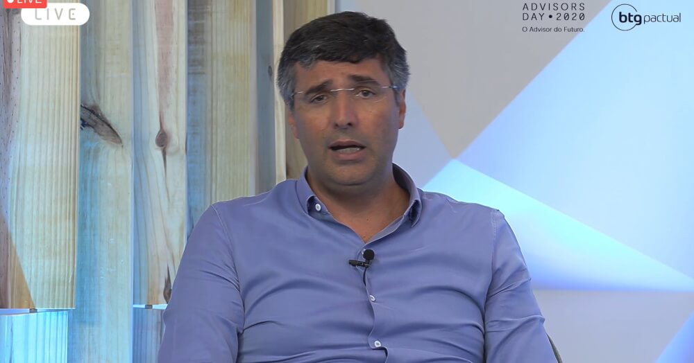 BTG (BPAC11): "Recuperação em 'V' será rápida e forte", diz Esteves