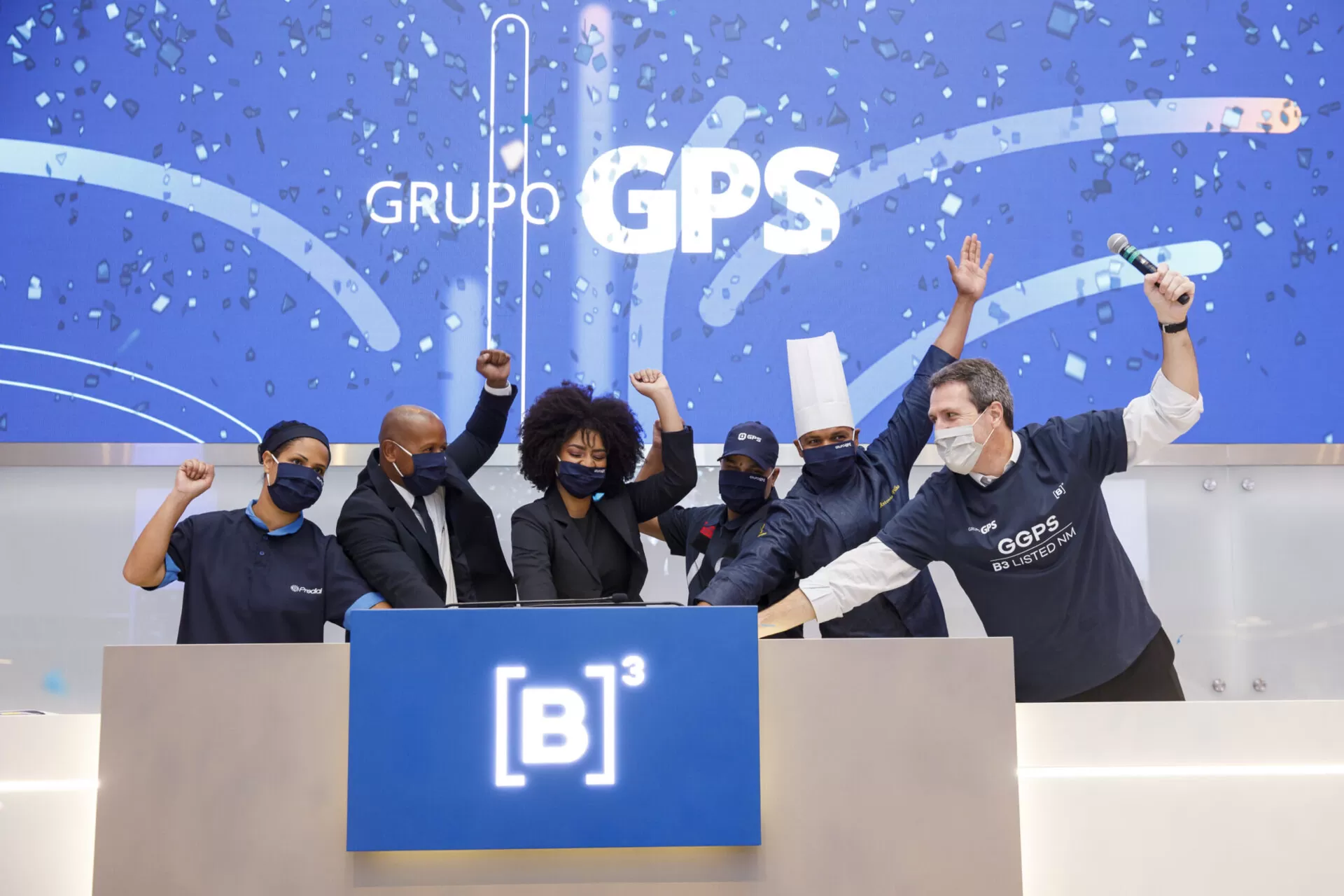 Grupo GPS (GGPS3) estreia com alta de 6,67% na B3 (B3SA3)