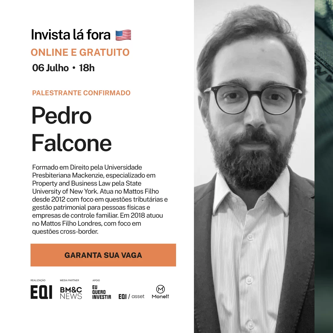 Invista Lá Fora: Pedro Falcone é convidado | EuQueroInvestir | Tudo ...